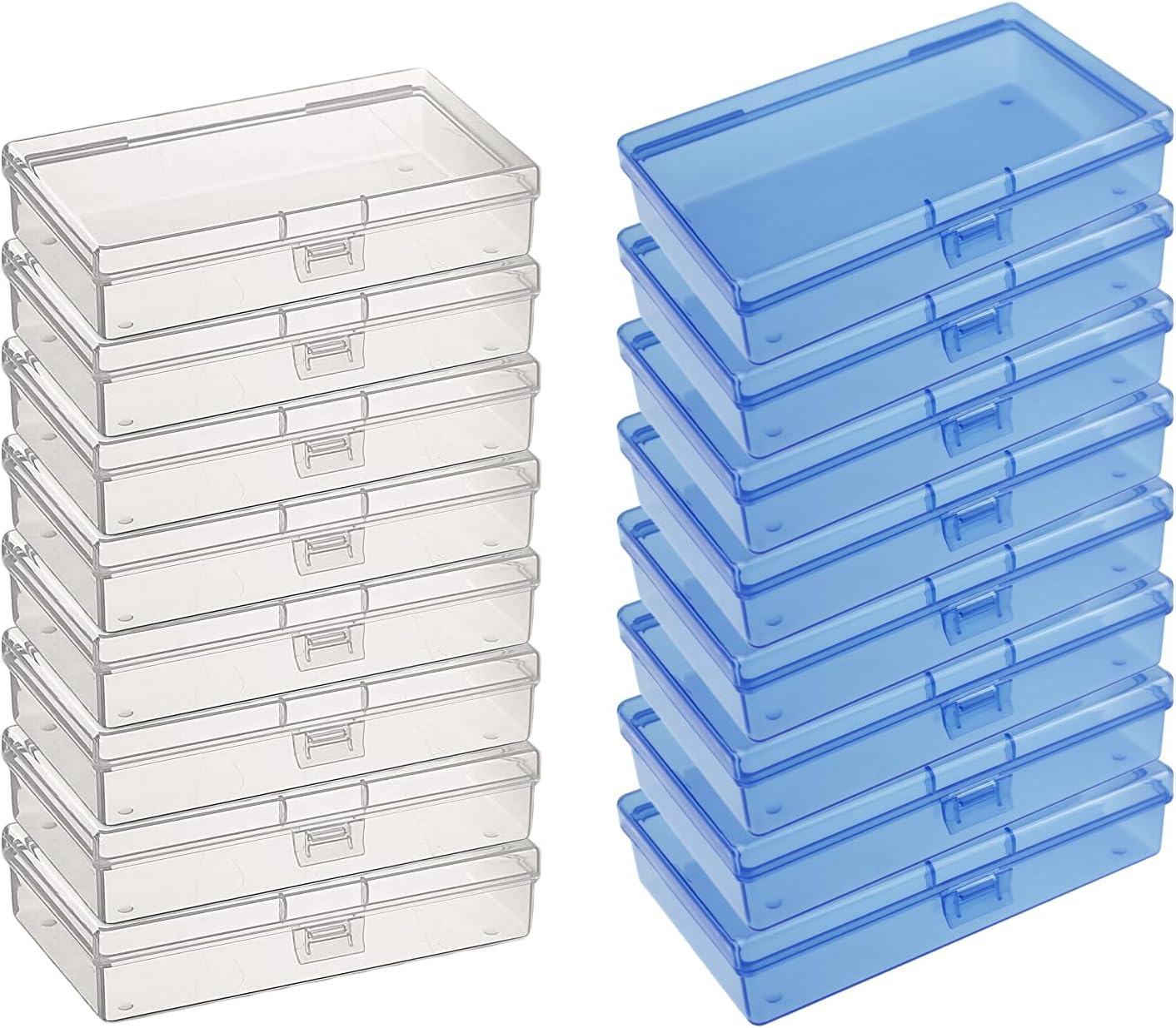 Amazon.com: Goodma Mini Rectangular Plastic Boxes Storage Organizer ...