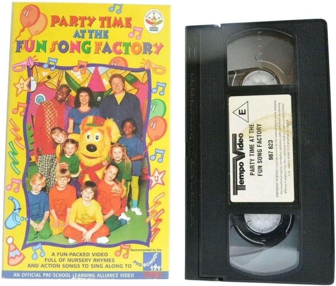 Fun Song Factory: 7 - Party Time At The Fun Song Factory [VHS] : Dave ...