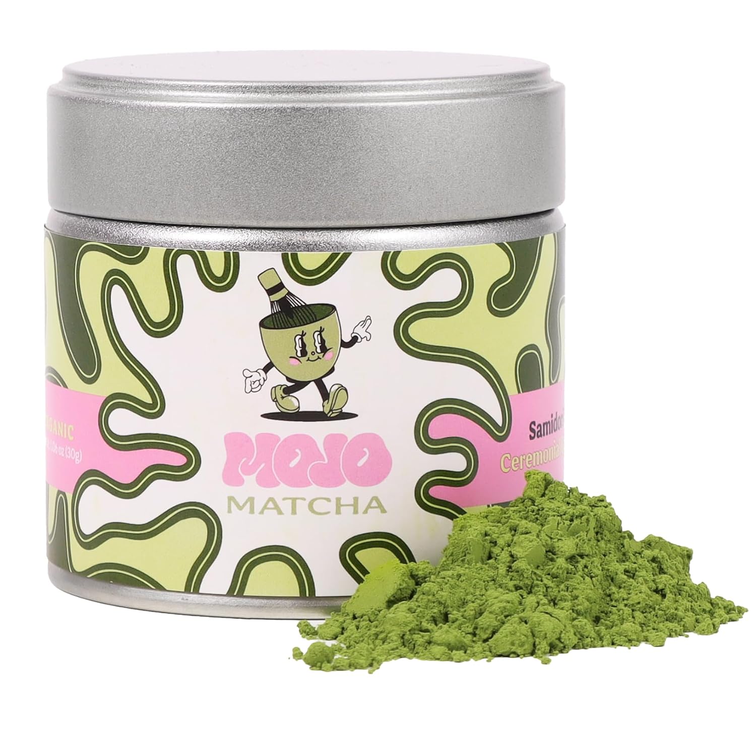 Amazon.com: Mojo Matcha Ceremonial Grade Matcha Powder Organic Matcha ...