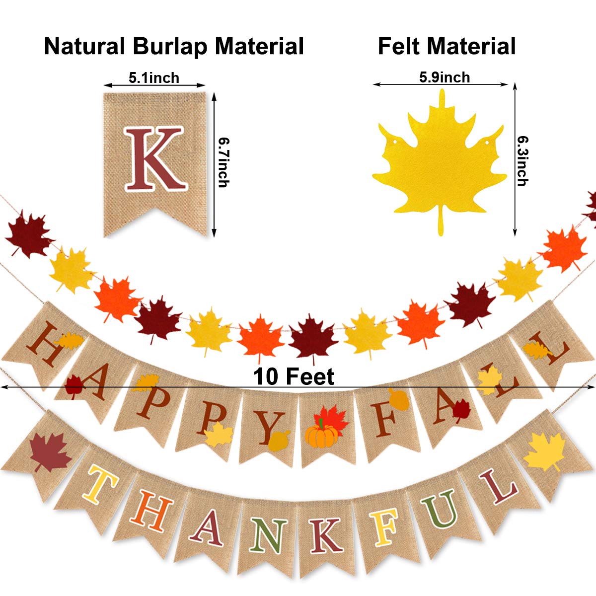 Happy Thanksgiving Banner Printable