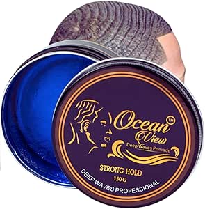 OCEAN VIEW DEEP WAVES POMADE Hair Pomade-Strong Hold 120ml- Hair ...