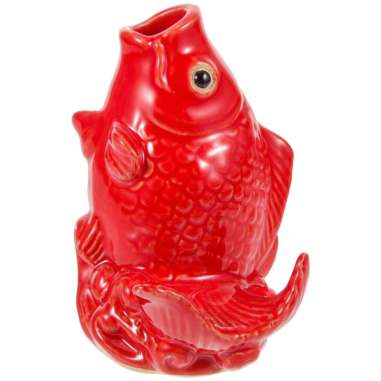 Amazon.com: GANAZONO Carp Fountains Ceramic Carp Fountain Spitter Fish ...