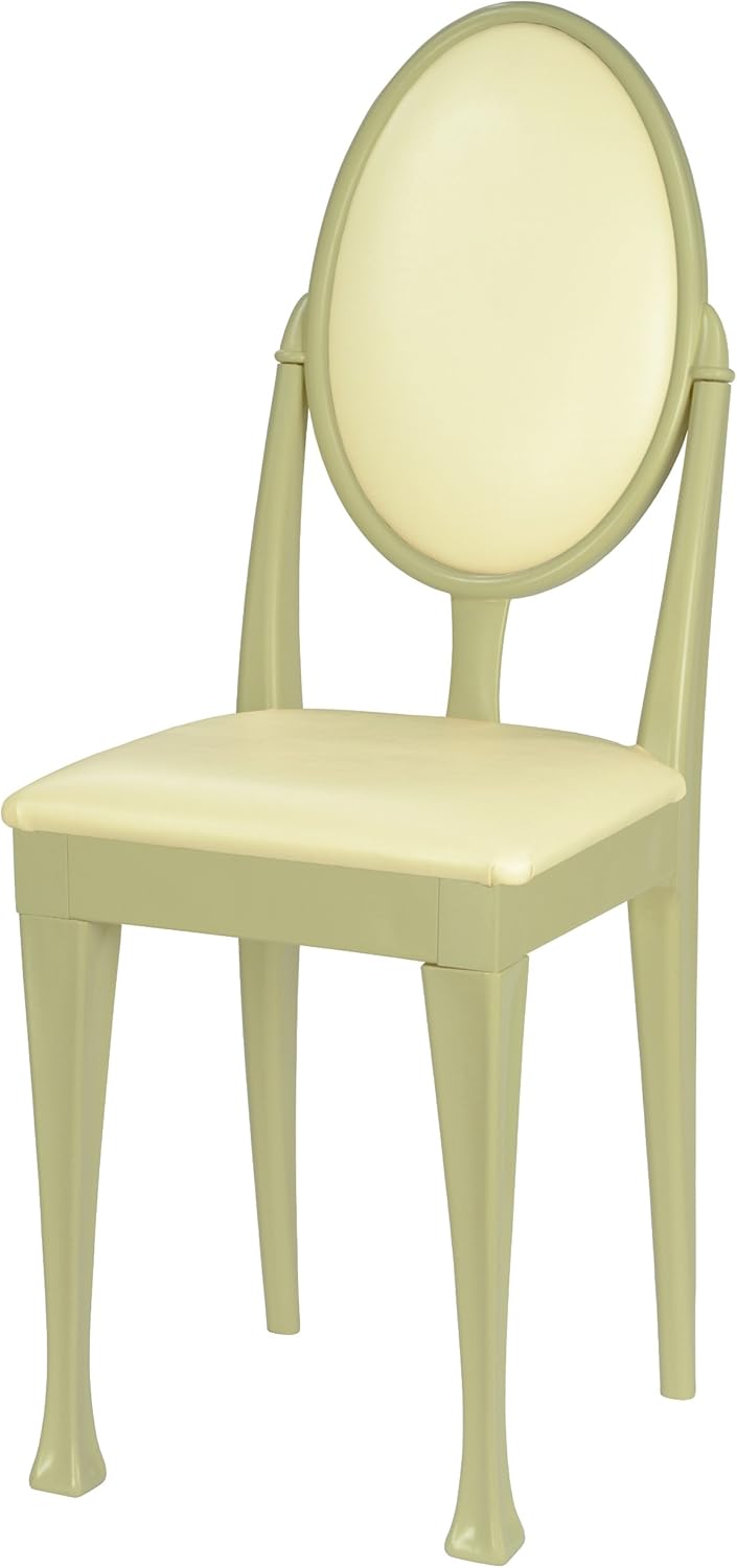Amazon.com - High Street Design Cream Dining Room Chair with Nuovo Legs ...