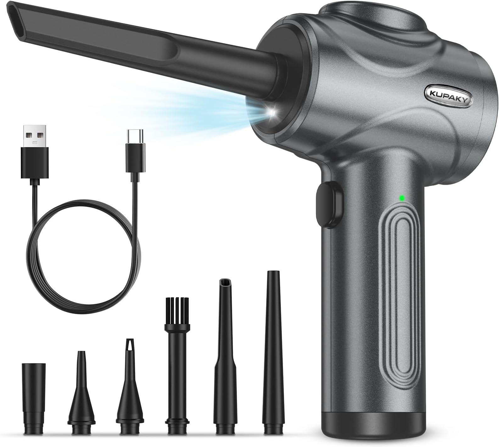 Amazon.com: KUPAKY Electric Compressed Air Duster, 100000RPM Powerful ...