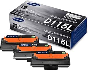 Amazon.com: pgisoxt [3-Pack, Black] MLT-D115L D115L d115l Toner Cartridge Compatible Replacement ...