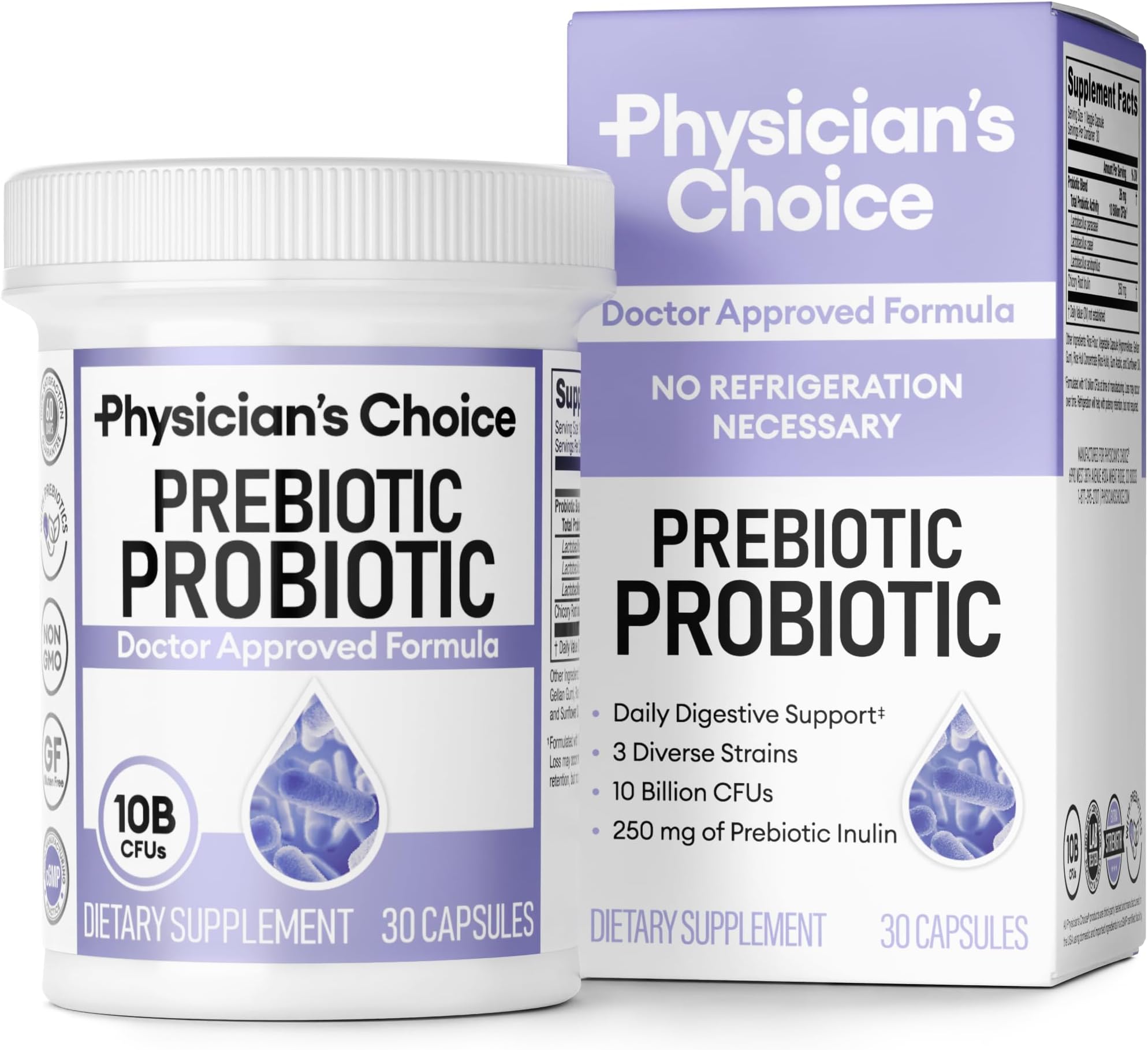Amazon.com: NUTRIBOOST Probiotic with Probiotic Fibre Blend Veggie ...