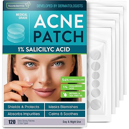 Amazon.com: Acne Patch Pimple Patch - Invisible, Cruelty-Free ...