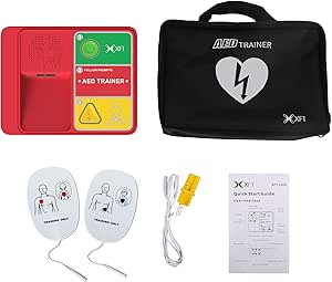 AED Trainer, XFT Compact AED Training Kit CPR Training Equipment ...