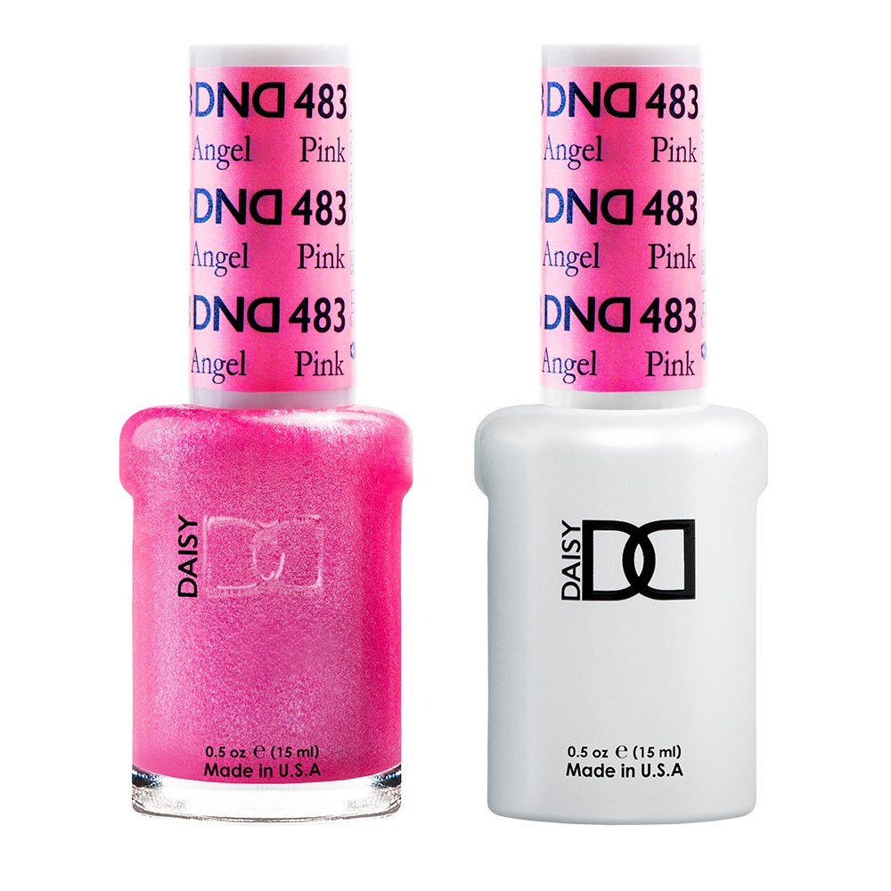 Amazon.com: DND Gel & Matching Polish Set (483 Pink Angel) : Beauty ...