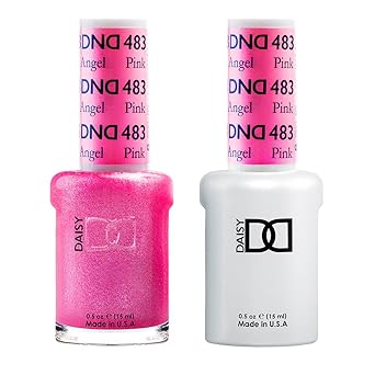 Amazon.com: DND Gel & Matching Polish Set (483 Pink Angel) : Beauty ...