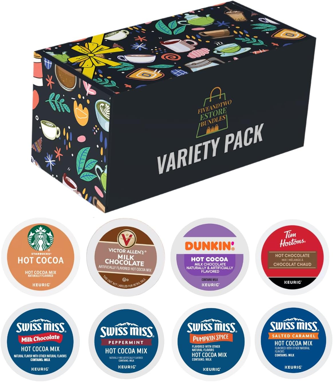 Amazon.com: Hot Cocoa Hot Chocolate K Pods Variety Pack – Starbuck ...