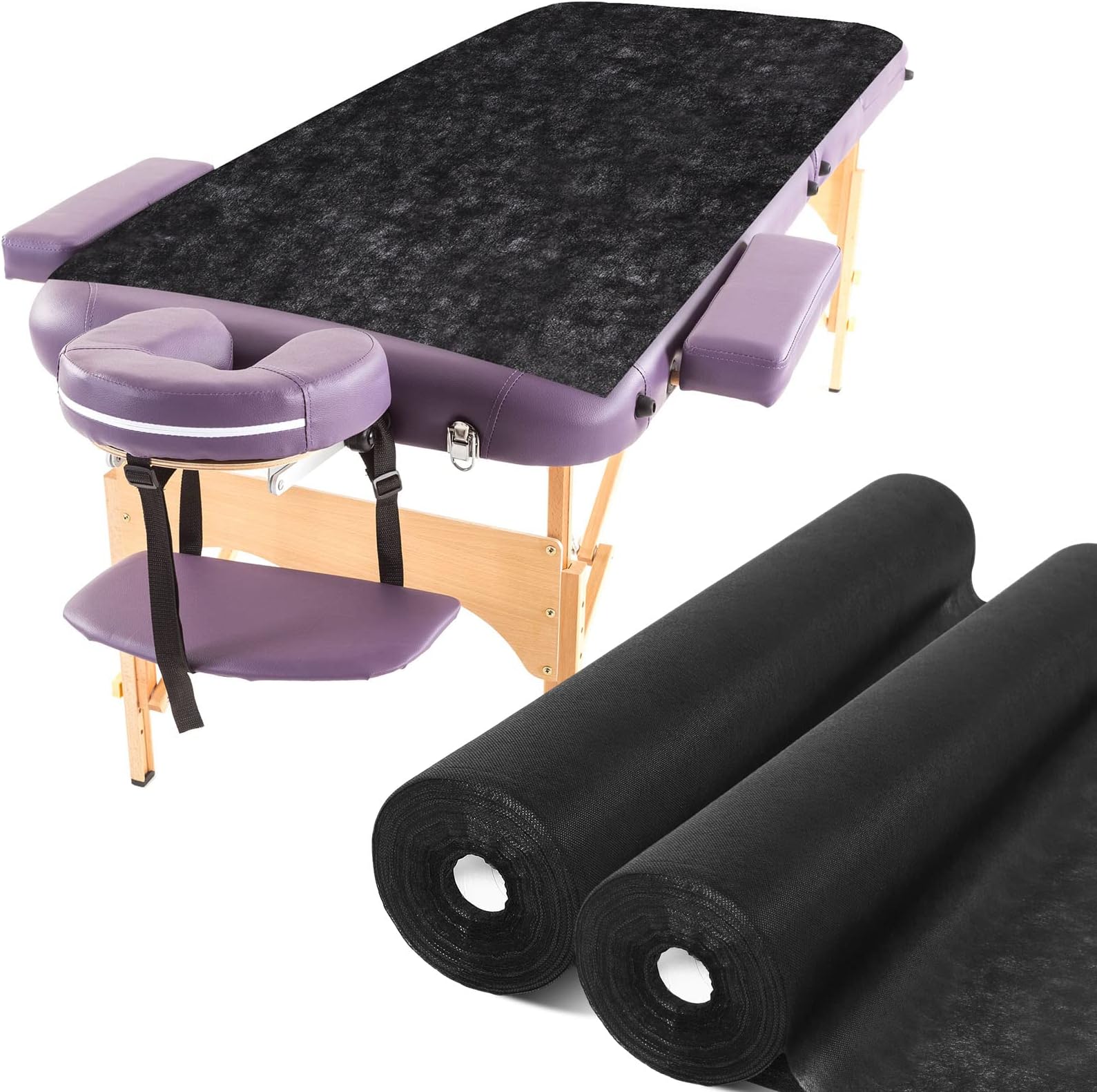 Amazon.com : Royal Massage Perforated Non-Woven Paper Roll Sheets - 100 ...