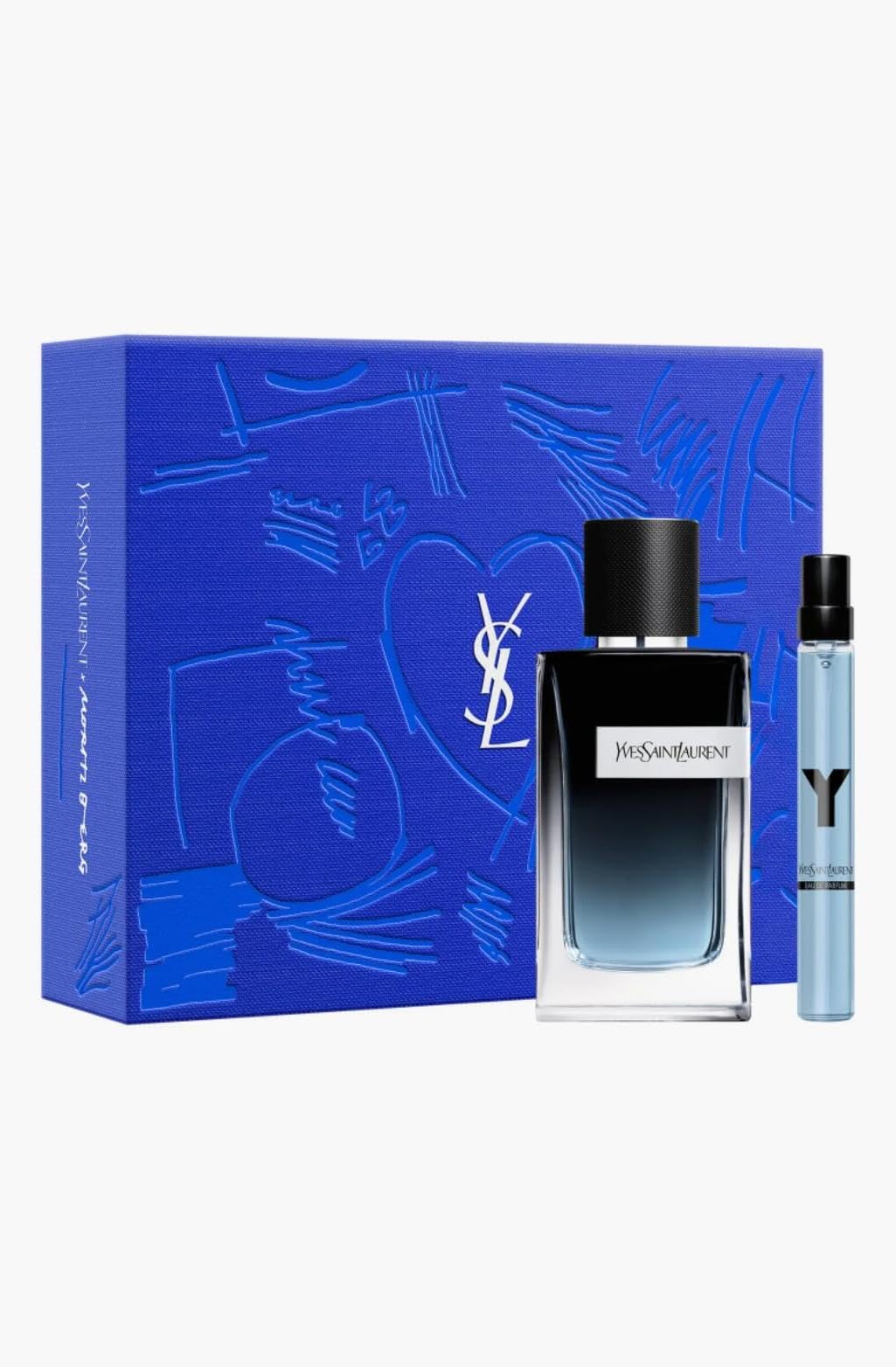 Amazon.com : YVES SAINT LAURENT Y 2-pcs Gift Set (Eau De Parfum 3.3 fl ...