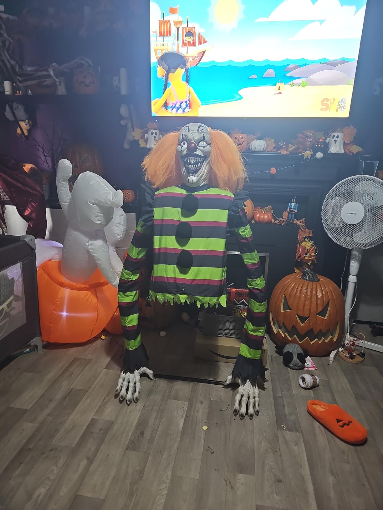 Spirit Halloween 4.2 Ft Poor George Animatronic | Decorations ...