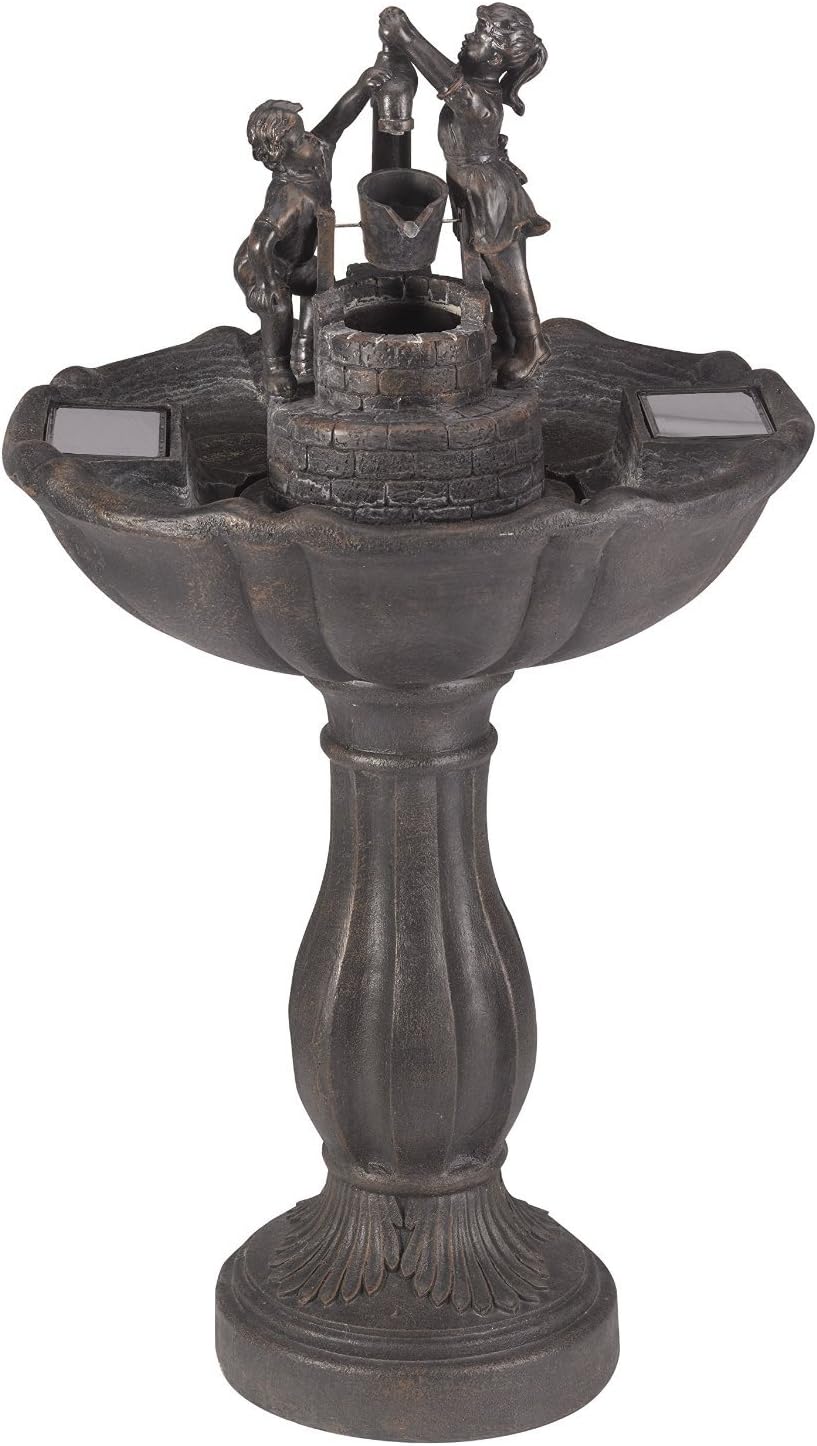 Smart Solar Water Mill Fountain : Amazon.co.uk: Garden