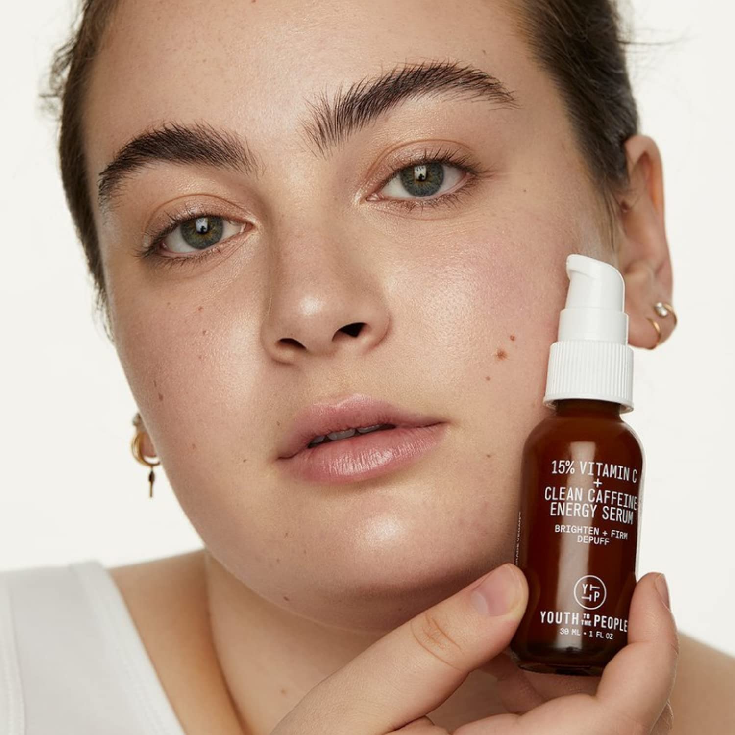 Youth To The People Suero energético con 15 de vitamina C cafeína limpia reduce visiblemente la ...