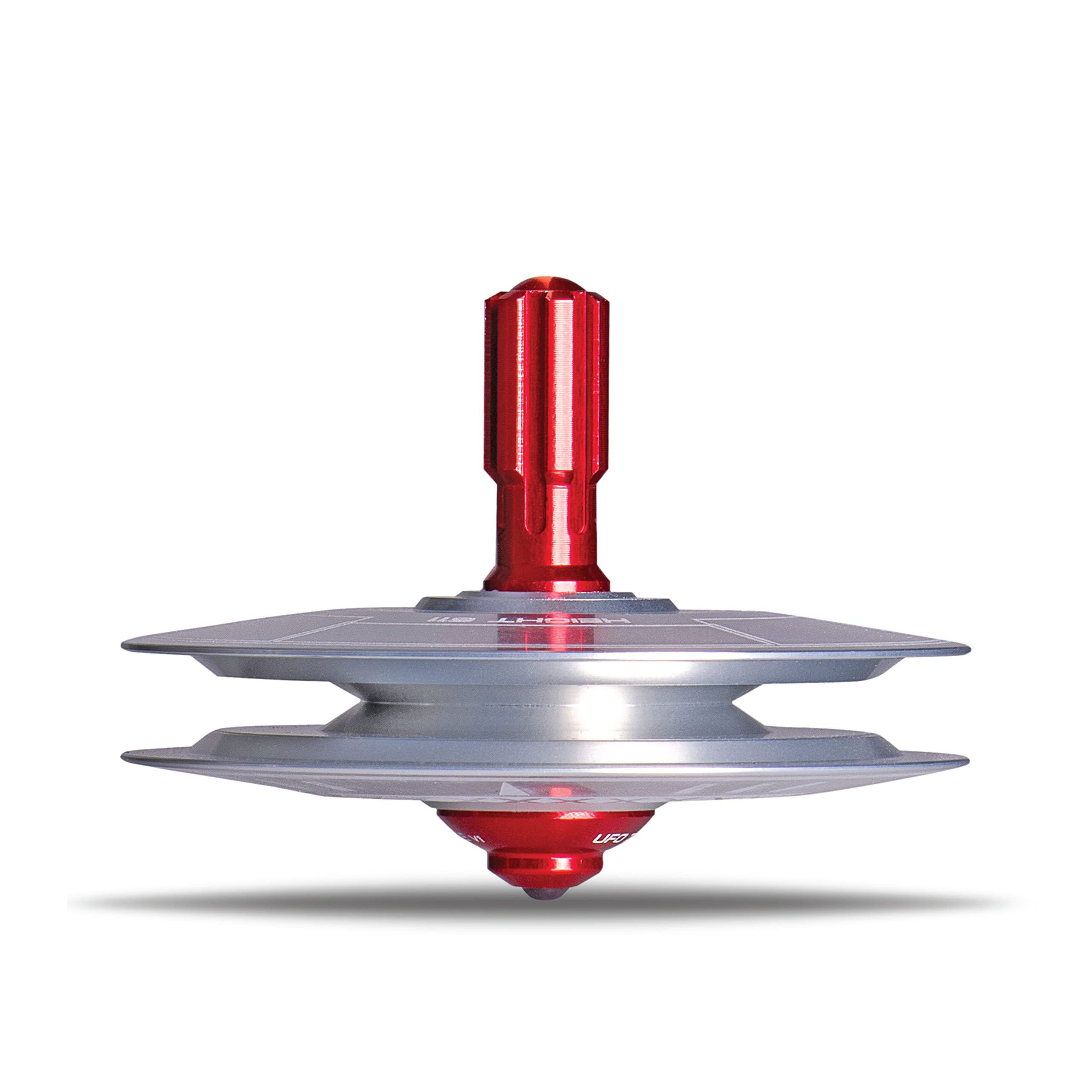 Amazon.com: Plexity Labs UFO Tops - Height 611 - Metal Spinning Top ...