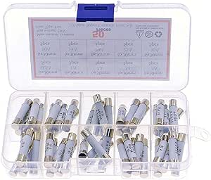 VHTLXPJHO Fuse 50pcs/Box 6mm x 30mm 250V Fast Blow Ceramic Fuse ...