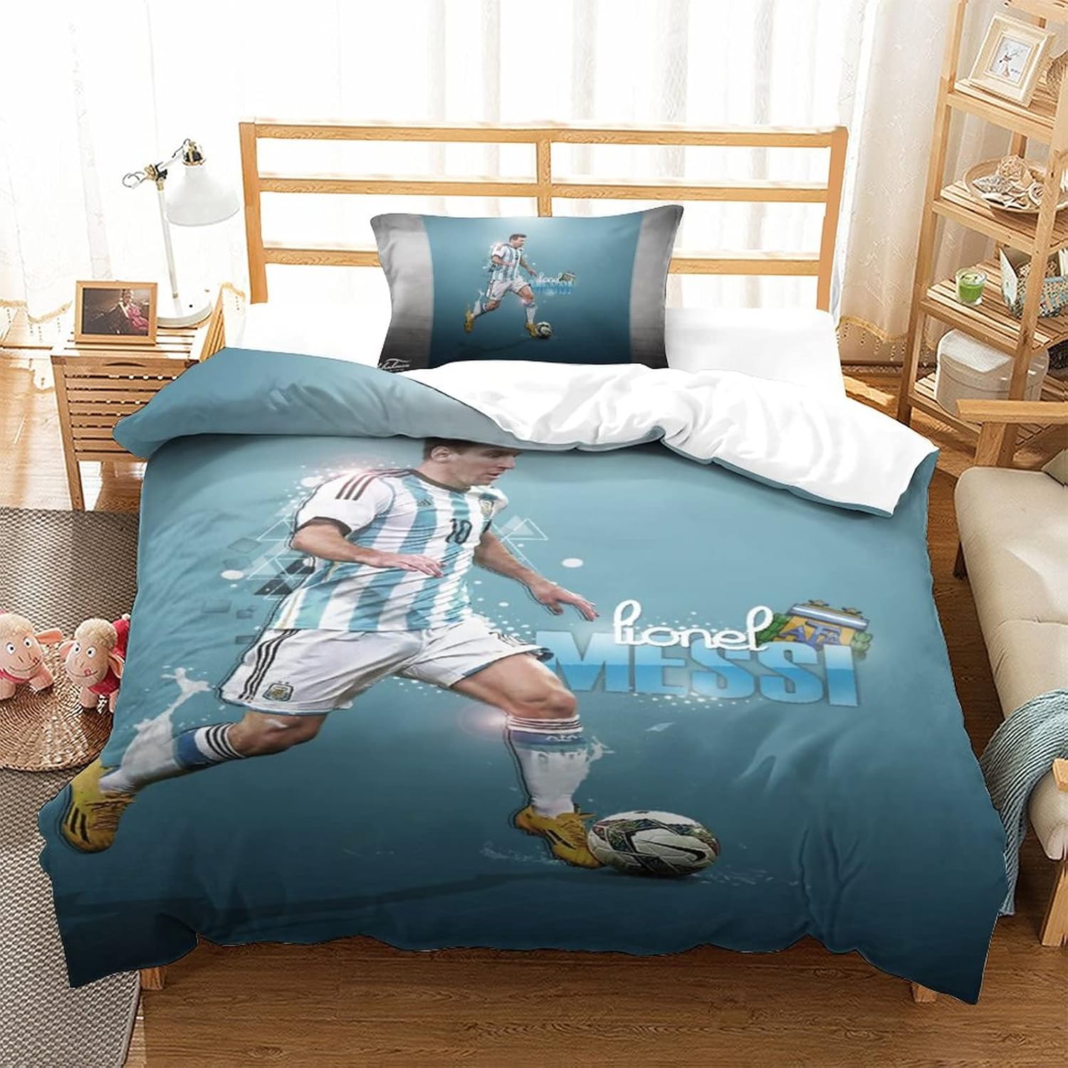 Bedding Duvet Cover Set 3D Print Messi Quilt Cover Bedding Sets ...