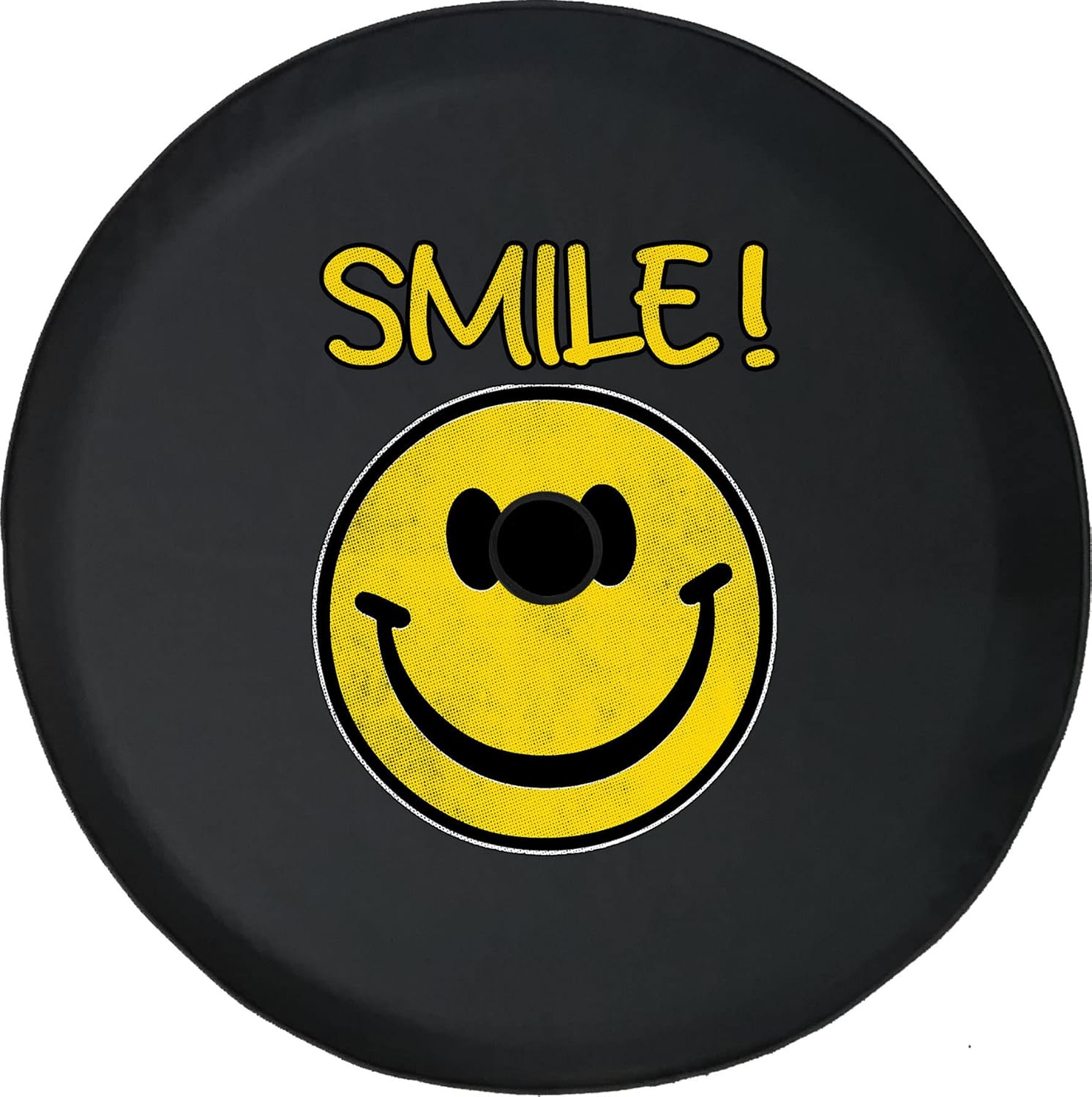 Amazon.com: JL Tire Cover Smile Smiley Face Camper Custom Car Spare ...
