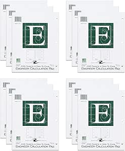 Amazon.com: ROARING SPRING Engineering Pad, Frame Front 1/2" Right ...