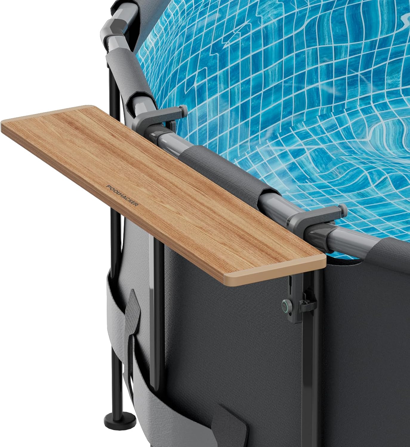 Amazon.com: 【2024 Newest】 Pool Bar, Wood-Plastic Swim Up Bar ...