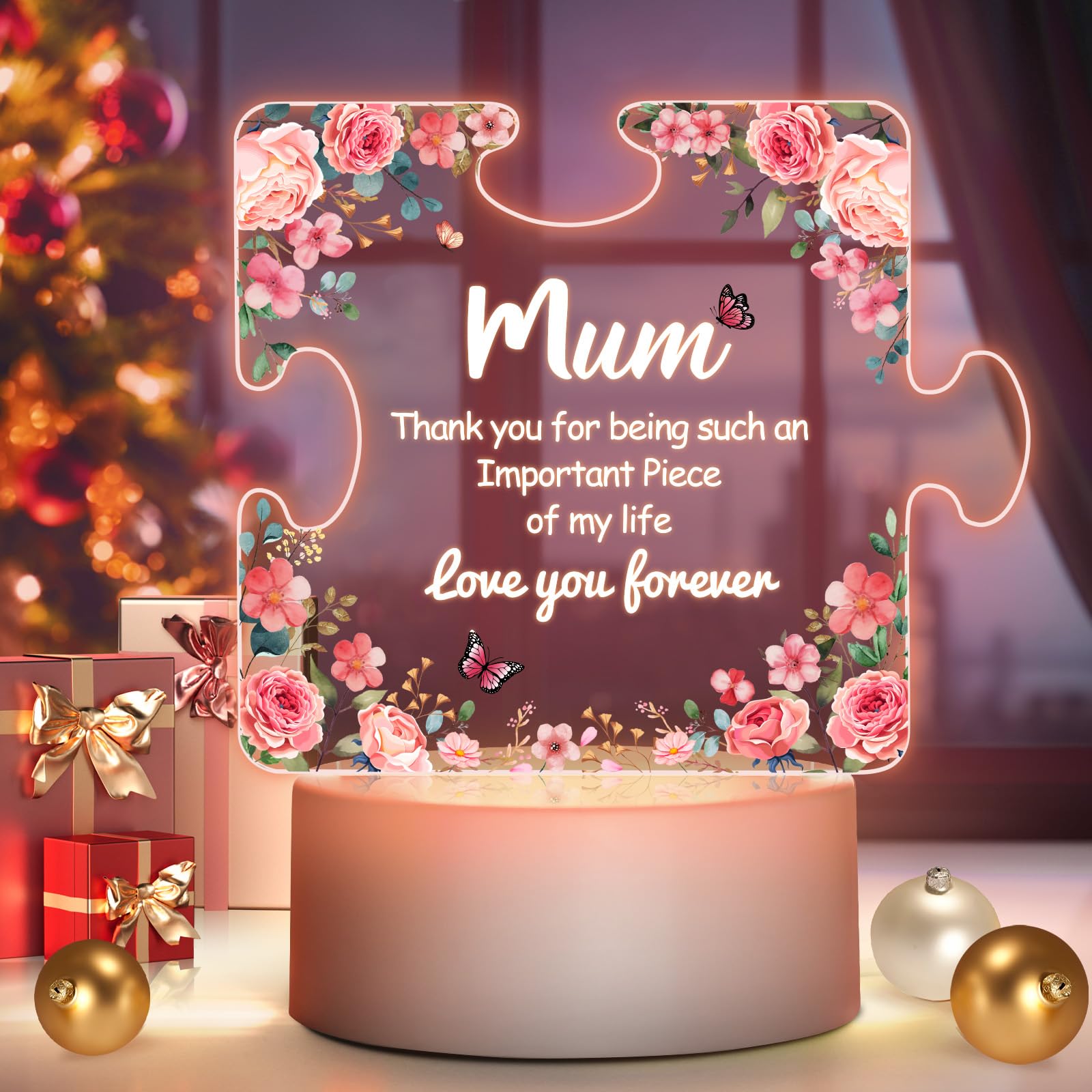 Winzwon Mum Christmas Gifts, Gifts for Mum from Daughter Son, Mum ...