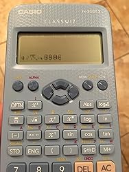 Casio Scientific Calculator FX-83GTX, Blue : Amazon.co.uk: Stationery ...
