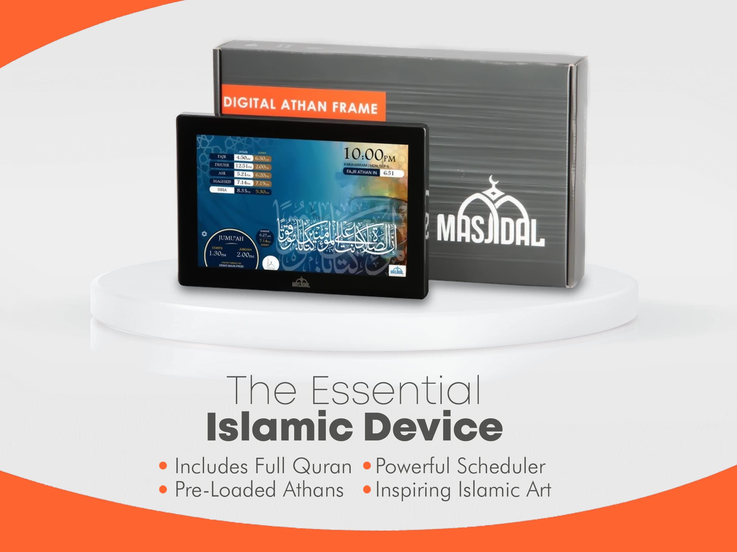 Snapklik.com : Masjidal 8 Digital Azan Clock