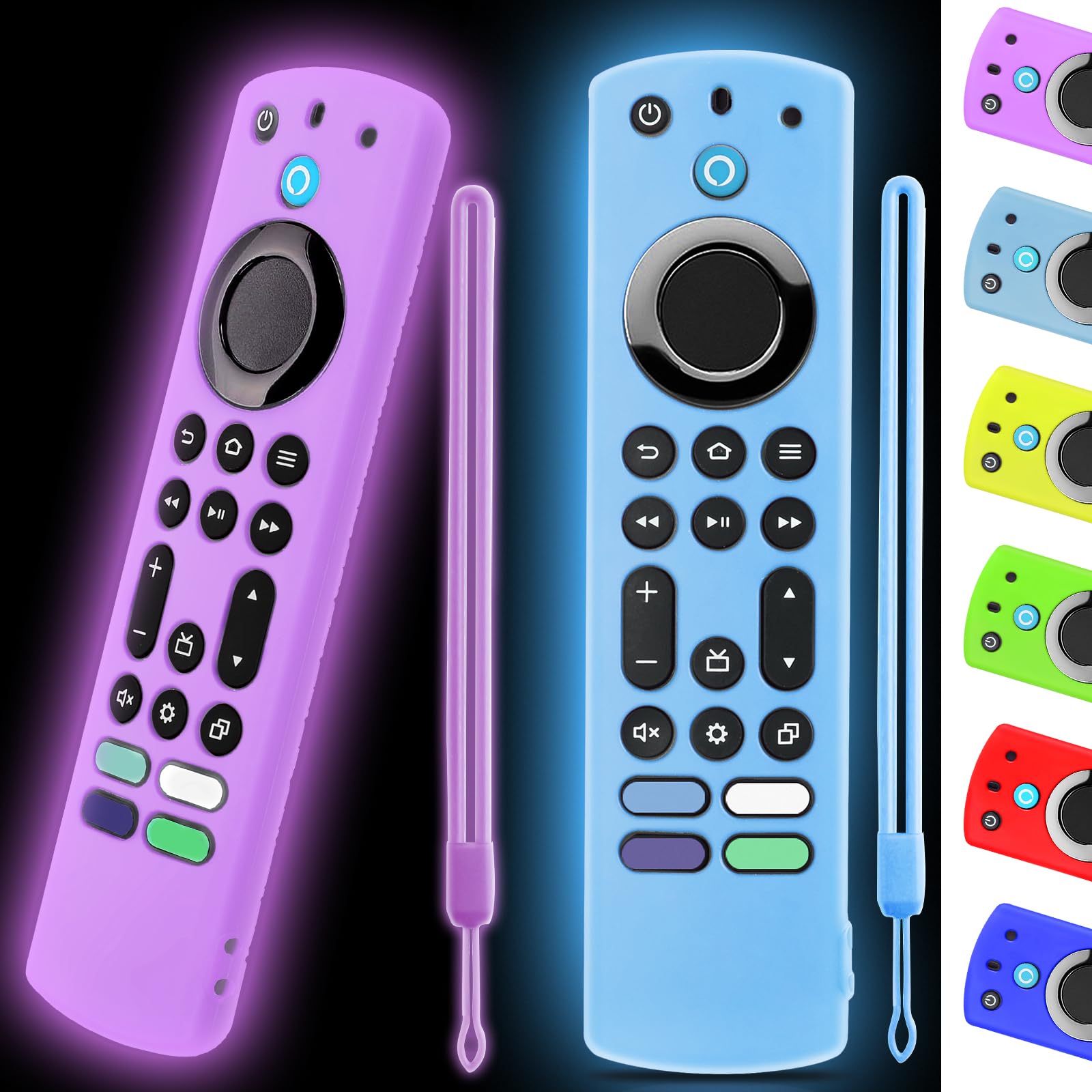 Amazon.com: OneBom (2pcs) Silicone Remote Cover for Firetv 4K Max (2nd ...