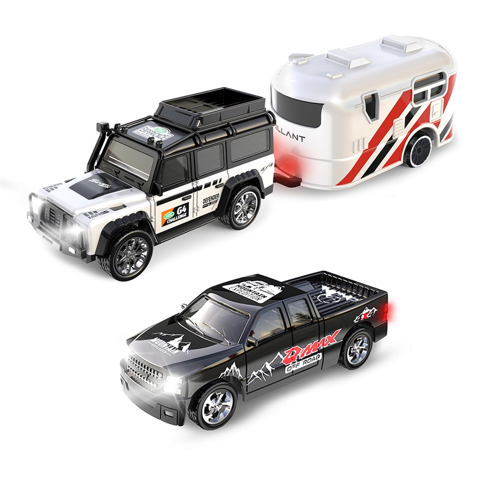 Amazon.com: FOGULO 2 Pack Remote Control Car for Kids Ages 6+, 2.4Ghz ...