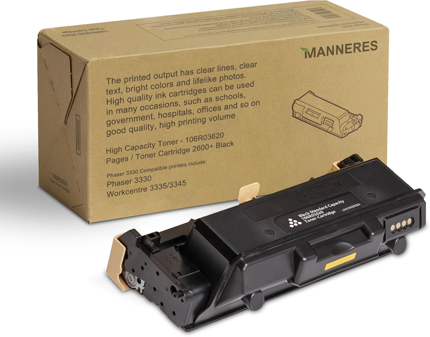 Amazon.com: Phaser 3330 Toner Cartridge (1-Pack, Black): 106R03620 ...