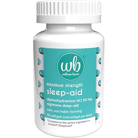 Amazon.com: Unisom SleepGels, Nighttime Sleep-aid, Diphenhydramine HCI ...