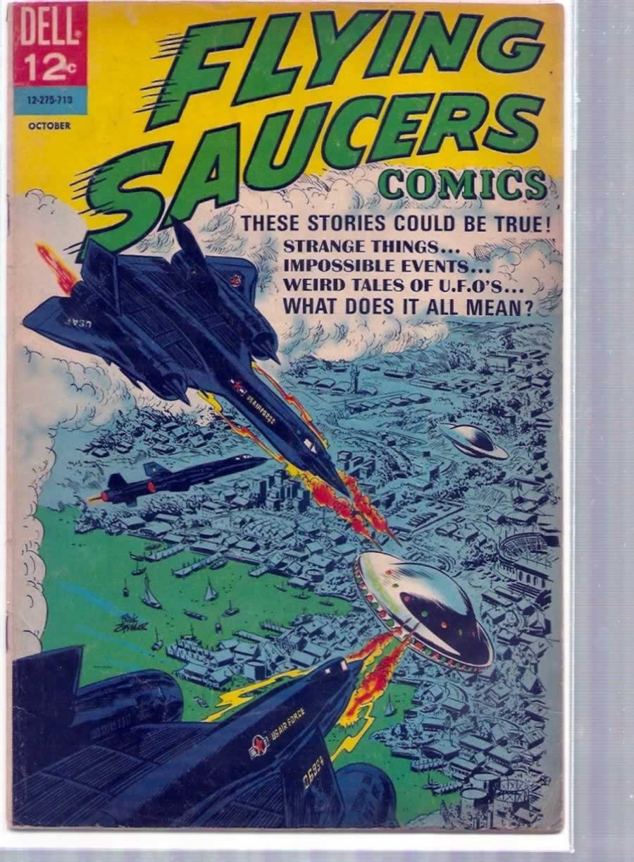 FLYING SAUCERS COMICS # 3, 4.0 VG: unknown author: Amazon.com: Books