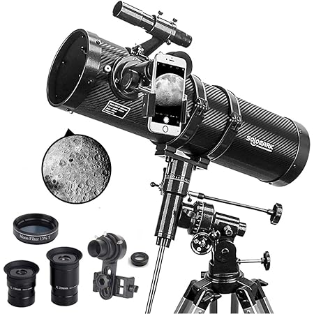 Seben Big Boss 150/1400 EQ3 Télescope Réflecteur Astronomie Lunette ...