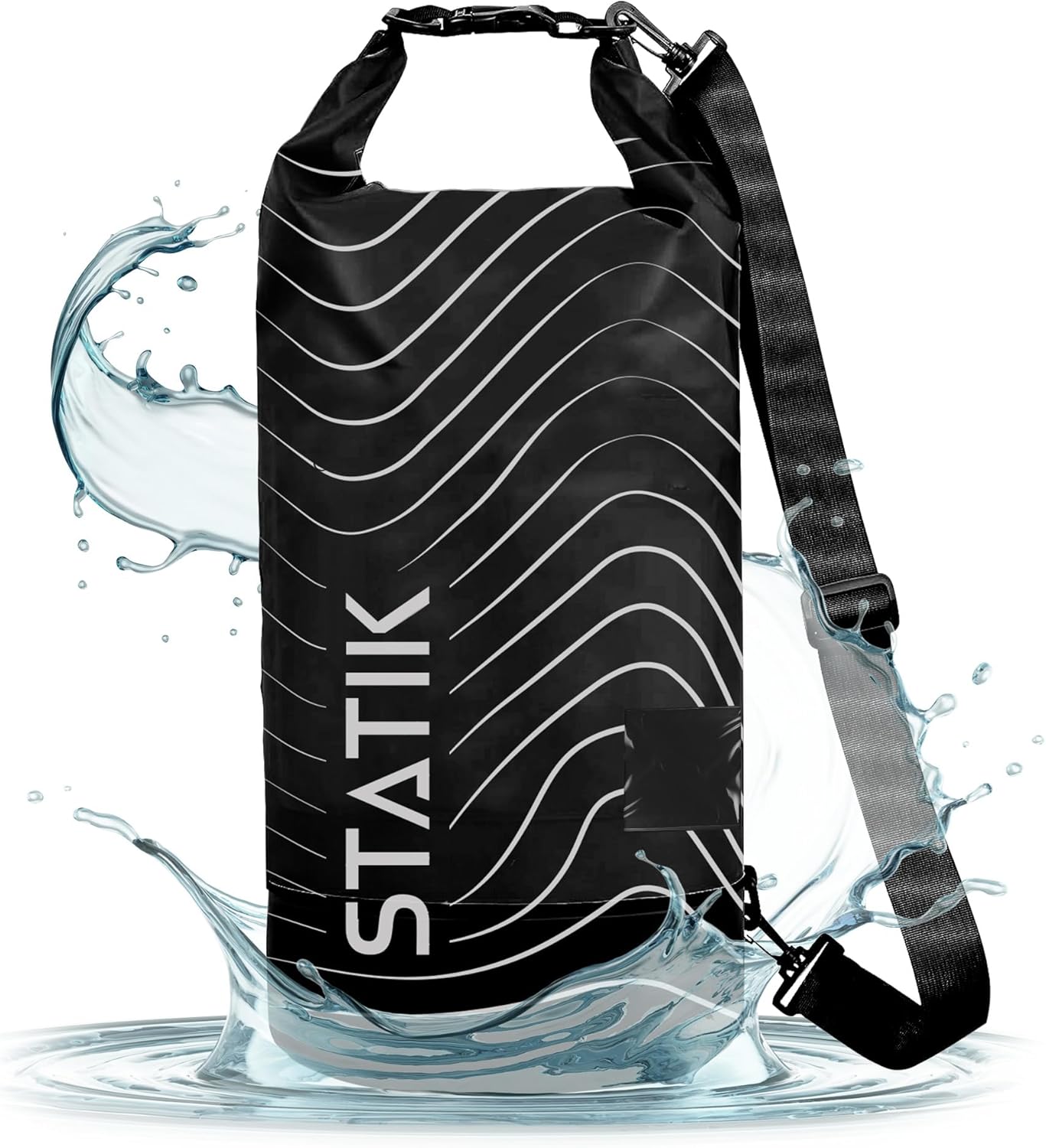 Amazon.com: Statik MarCase Waterproof Dry Bag 10L - IPX8 Roll Top ...