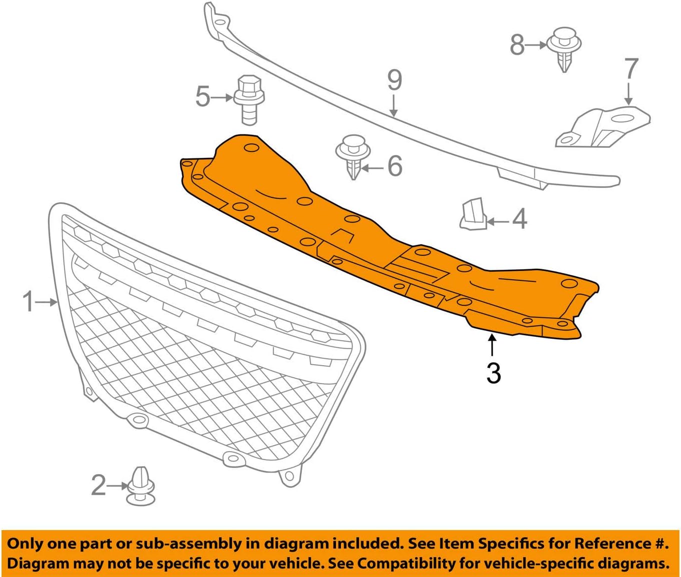 Amazon.com: Genuine Honda Parts - Beam, Fr. (Upper) (71125-SZT-G01 ...