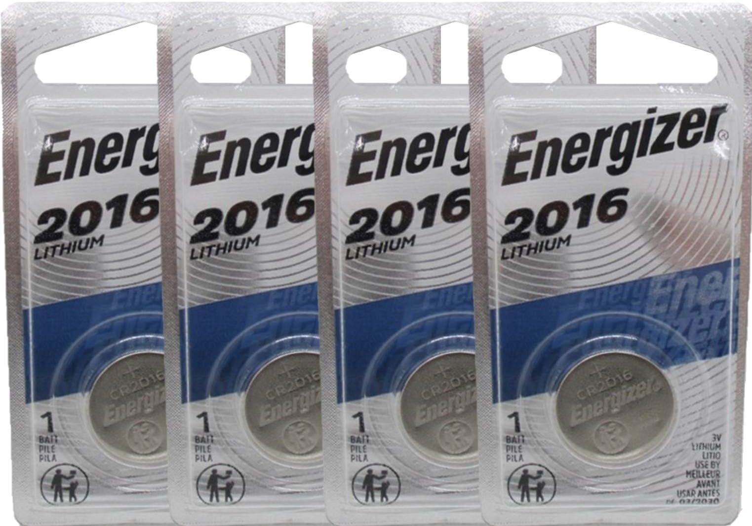 Amazon.com: Energizer 2016 3V Batteries, 3 Volt Battery Lithium Coin, 1 ...