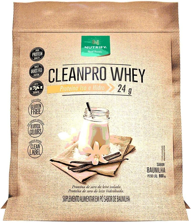 Nutrify - Whey Protein CleanPro - Baunilha - 900g | Amazon.com.br