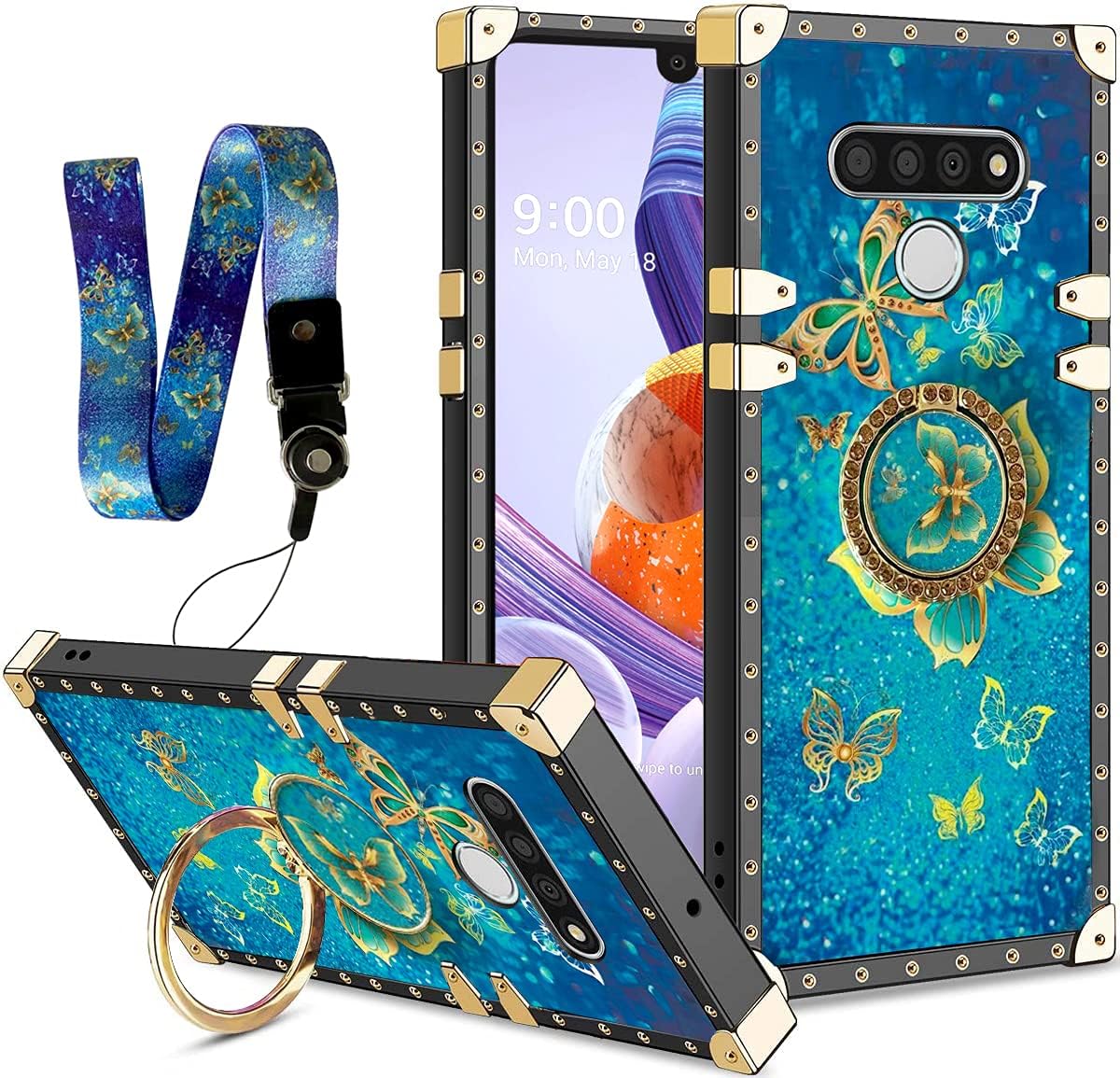 Amazon.com: nancheng for LG Stylo 6 Phone Case: for LG K71 Case Girls ...
