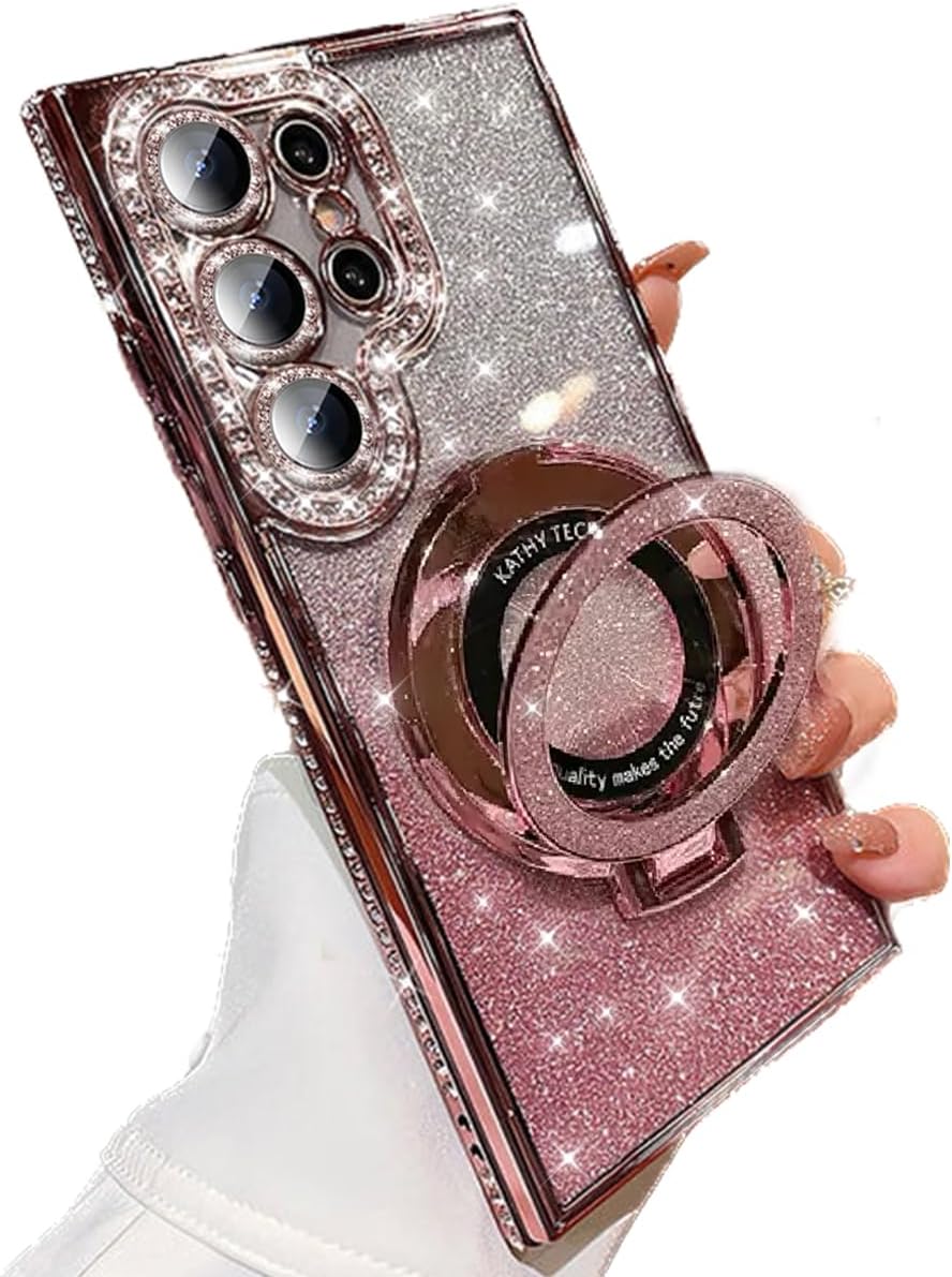 Amazon.com: Changjia for Samsung Galaxy S25 Ultra Magnetic Kickstand ...