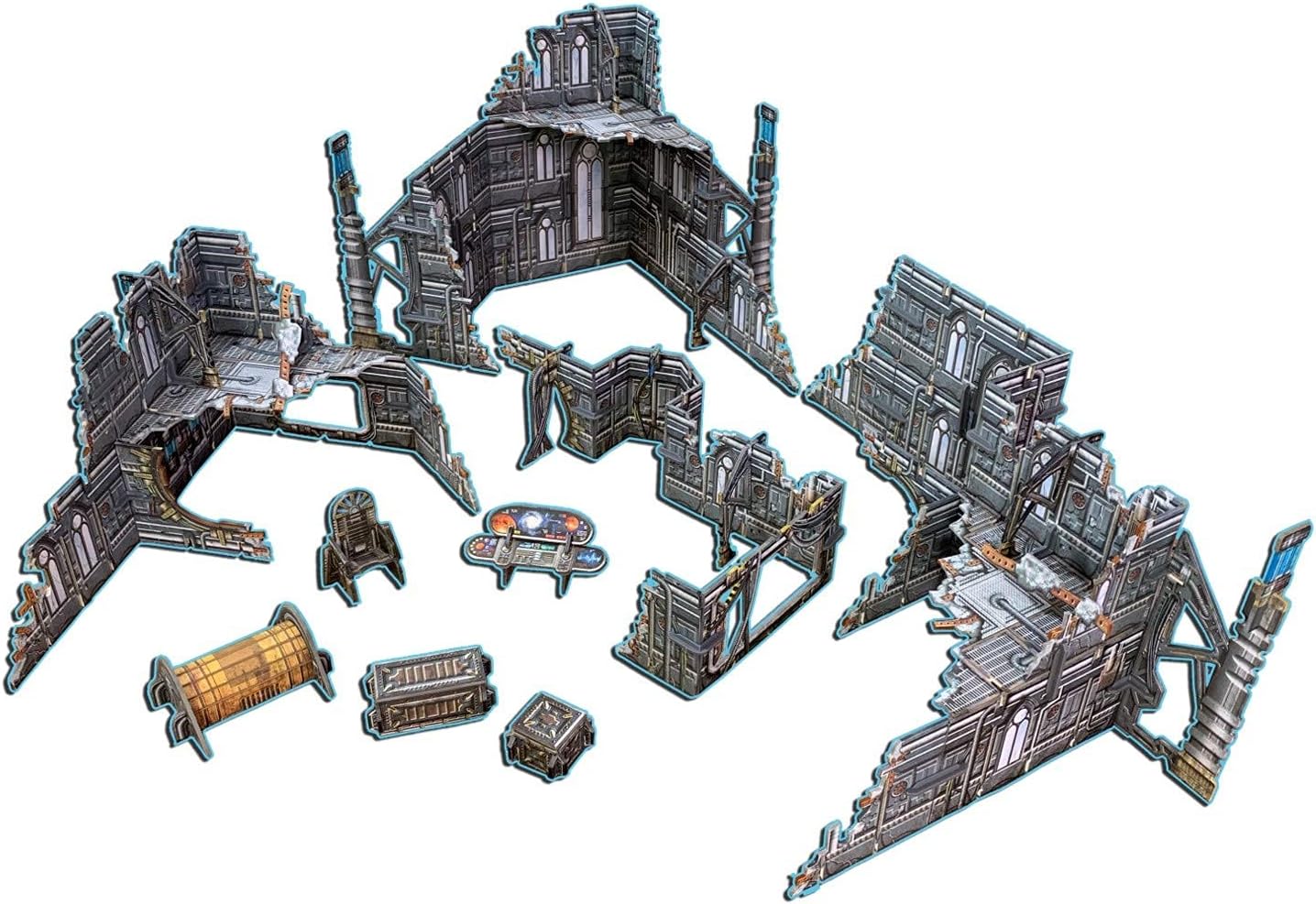 Battle Systems Sci-Fi Terrain – 28mm Modular 3D Space Terrain – Perfect ...