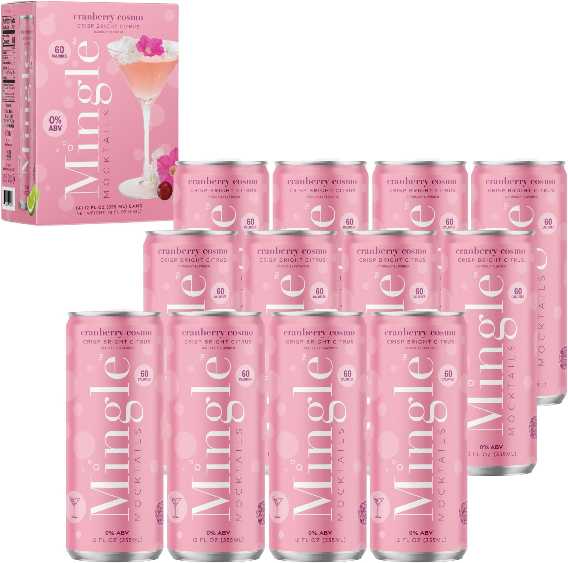 Amazon.com : Mingle Mocktails Premium Non-Alcoholic Cocktails ...