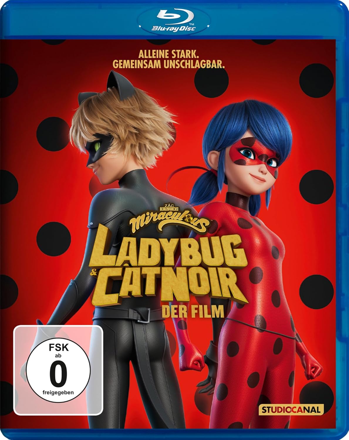 Amazon: Miraculous: Ladybug & Cat Noir-Der Film [Blu-Ray] [Import]: DVD ...