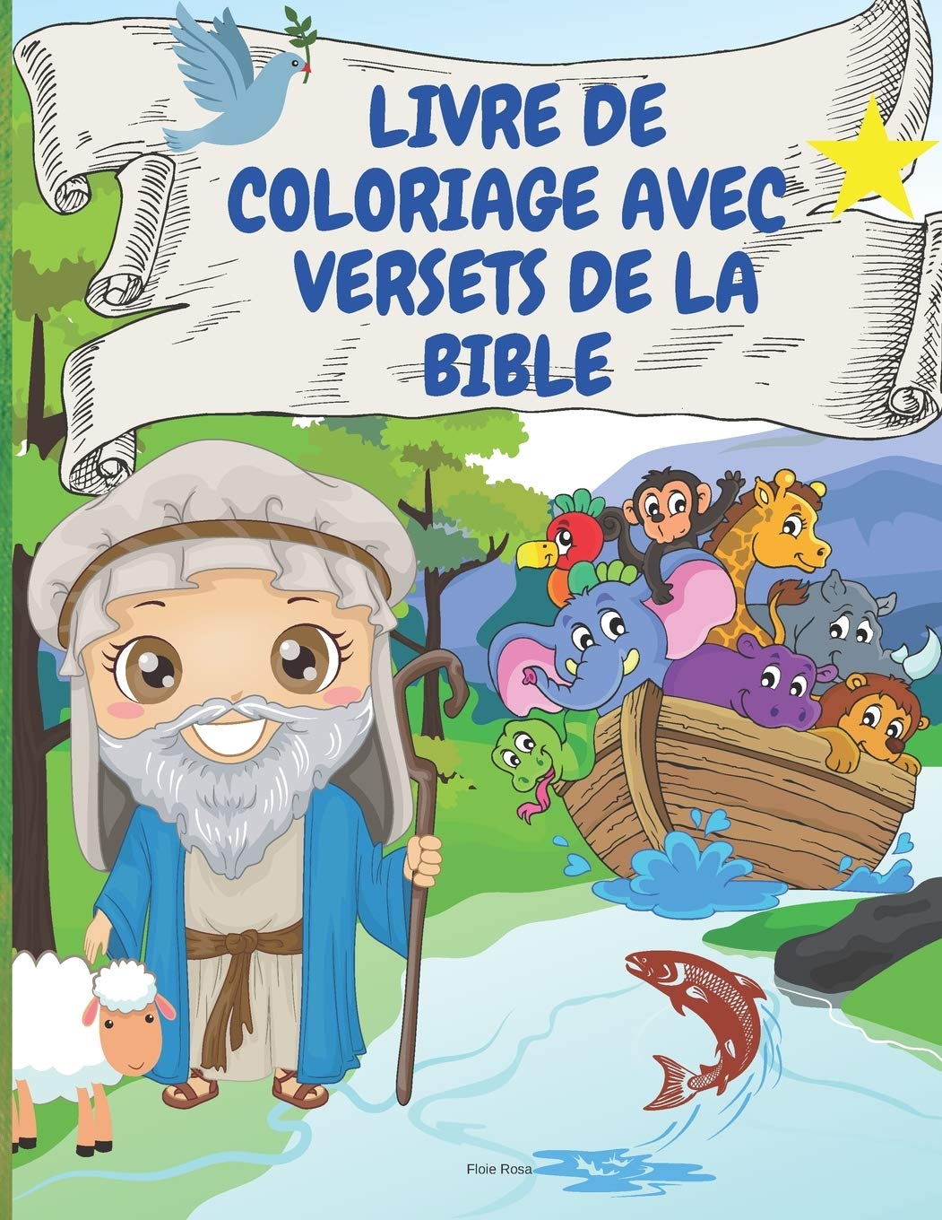 Buy Livre de Coloriage Avec Versets de la Bible: Livre de coloriage ...