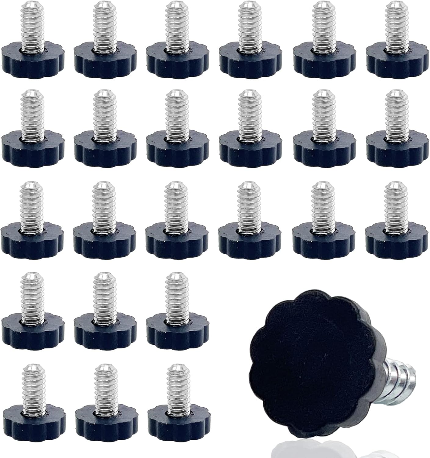 Buy 24 PCS 5/16‘’ UNC Thread Adjustable Furniture Levelers Screw in ...