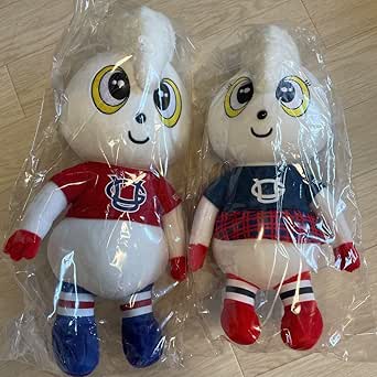 Amazon.co.jp: Urawa Gakuin Mascot Plush Toy Set of 2 : Toys & Games