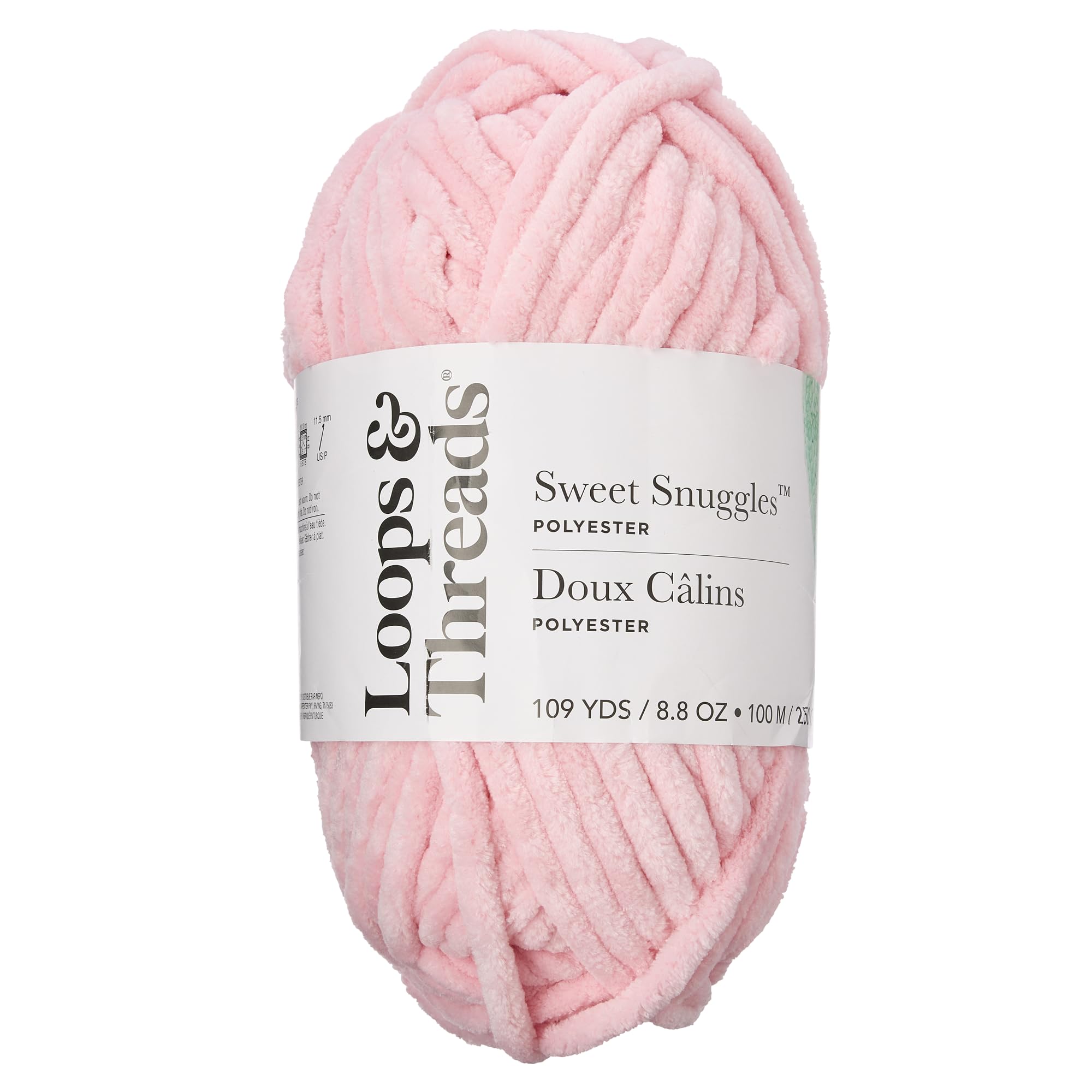 Amazon.com: Sweet Snuggles Yarn by Loops & Threads - Yarn for Knitting ...