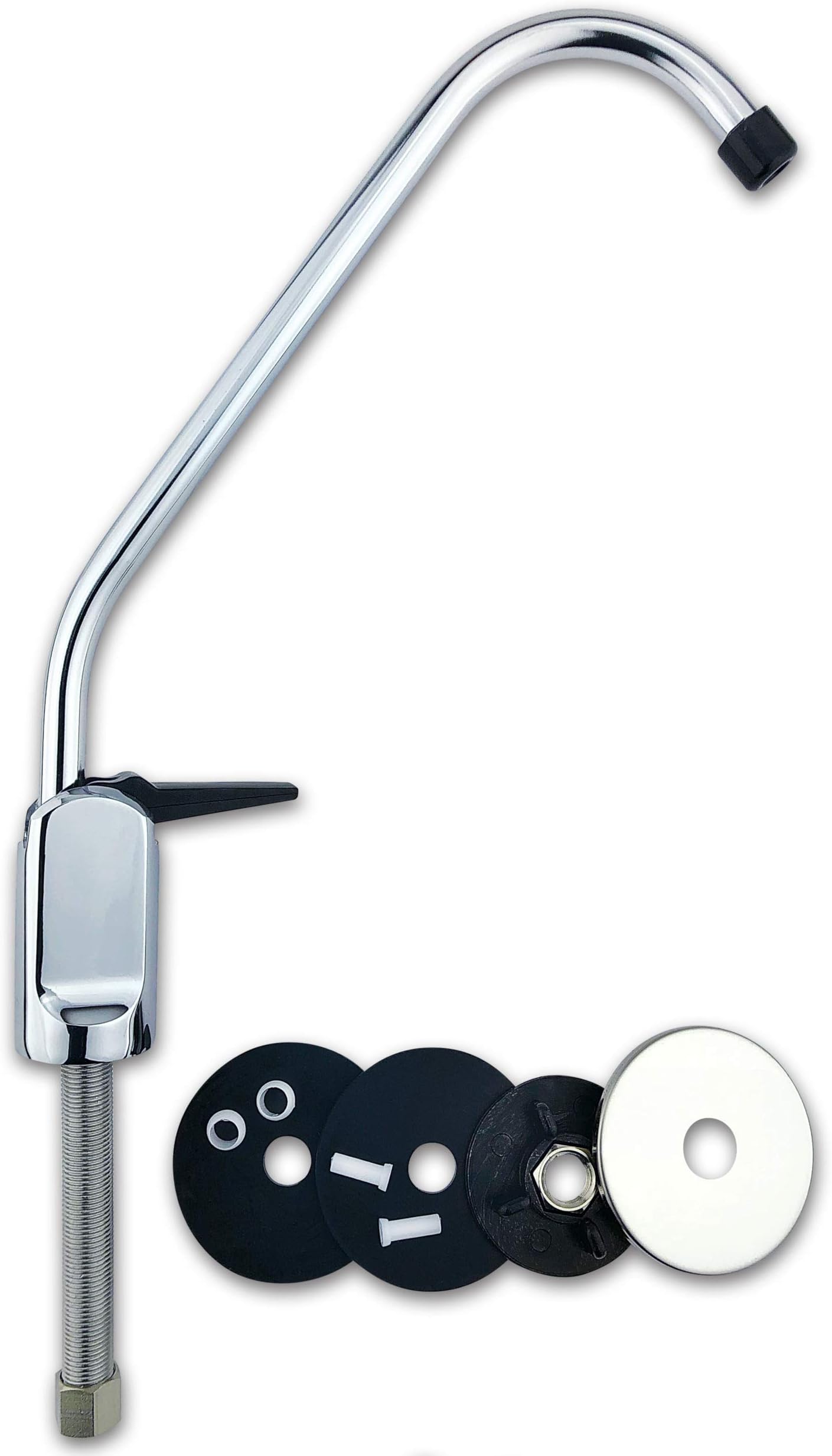 Chrome Push Button Faucet Tap for Undersink Drinking Water Filter ...