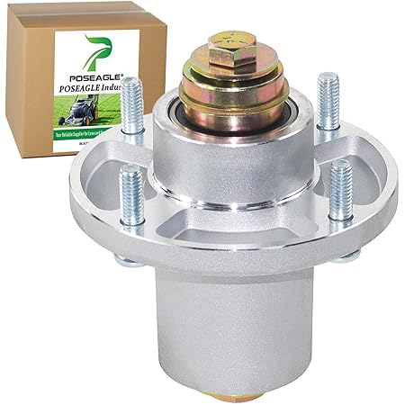 Amazon.com : New 605380 OEM Hustler 125981 Deck Blade Spindle Assembly ...